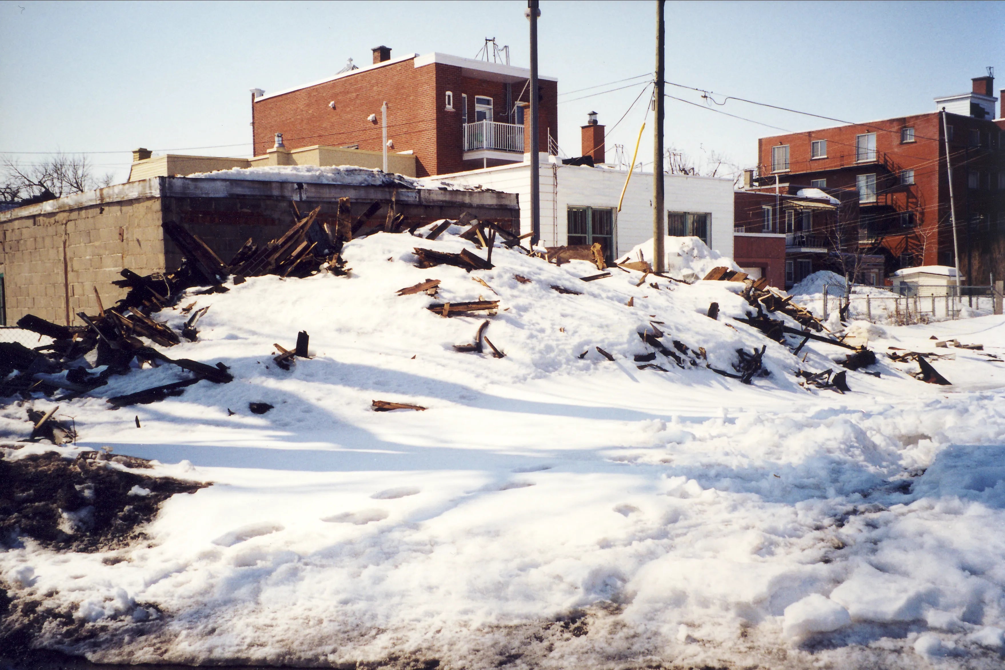 Maison brûlée – Atelier d'histoire MHM